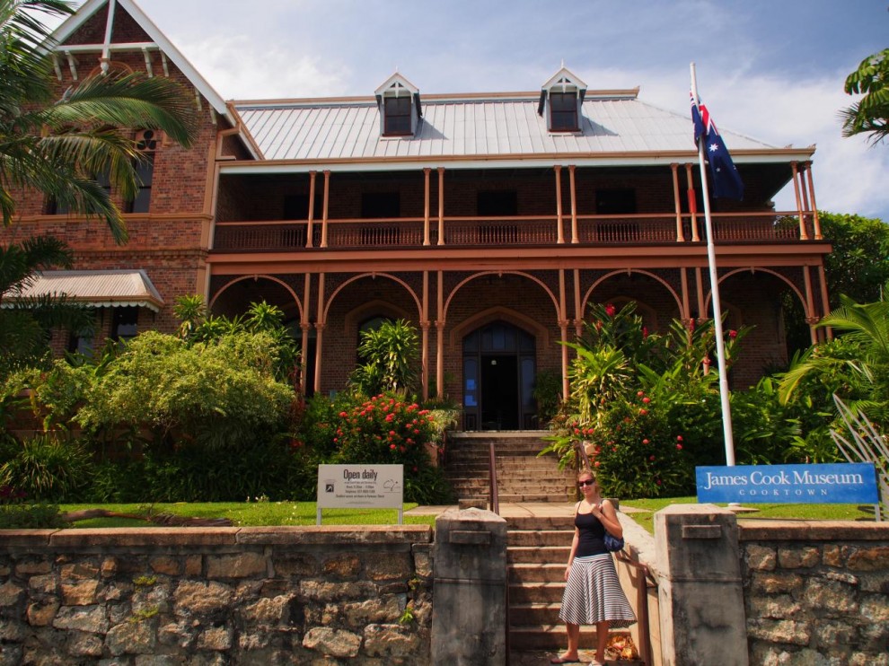 Cooktown – James Cook Museum – trip around the world